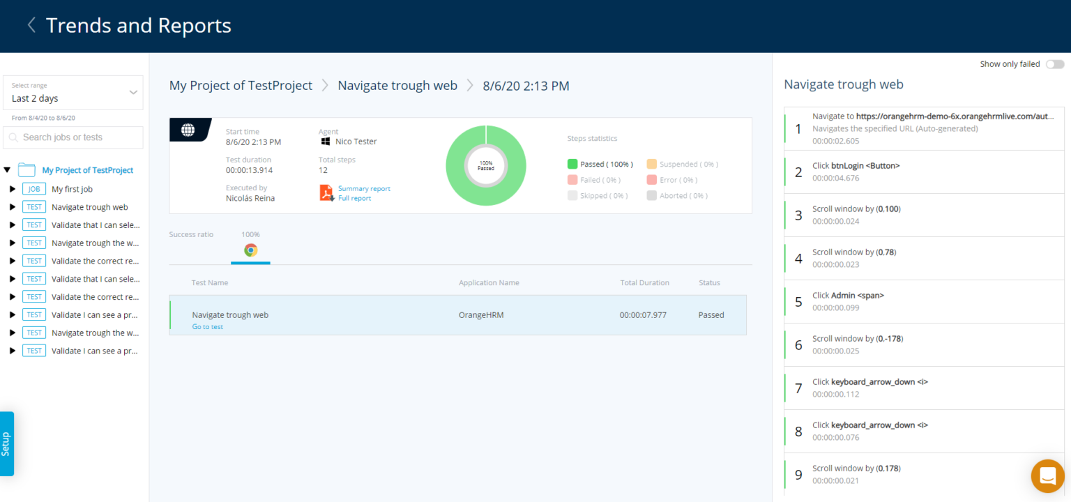 Review de TestProject (plataforma gratuita de test automatizado ...